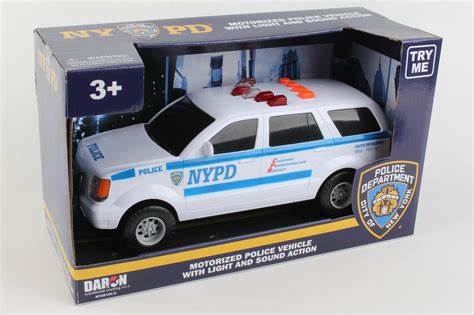 NYPD Motorized SUV w/ Lights – Mary Arnold Toys NYC
