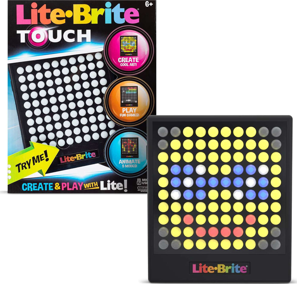 LITE BRITE TOUCH – Mary Arnold Toys NYC